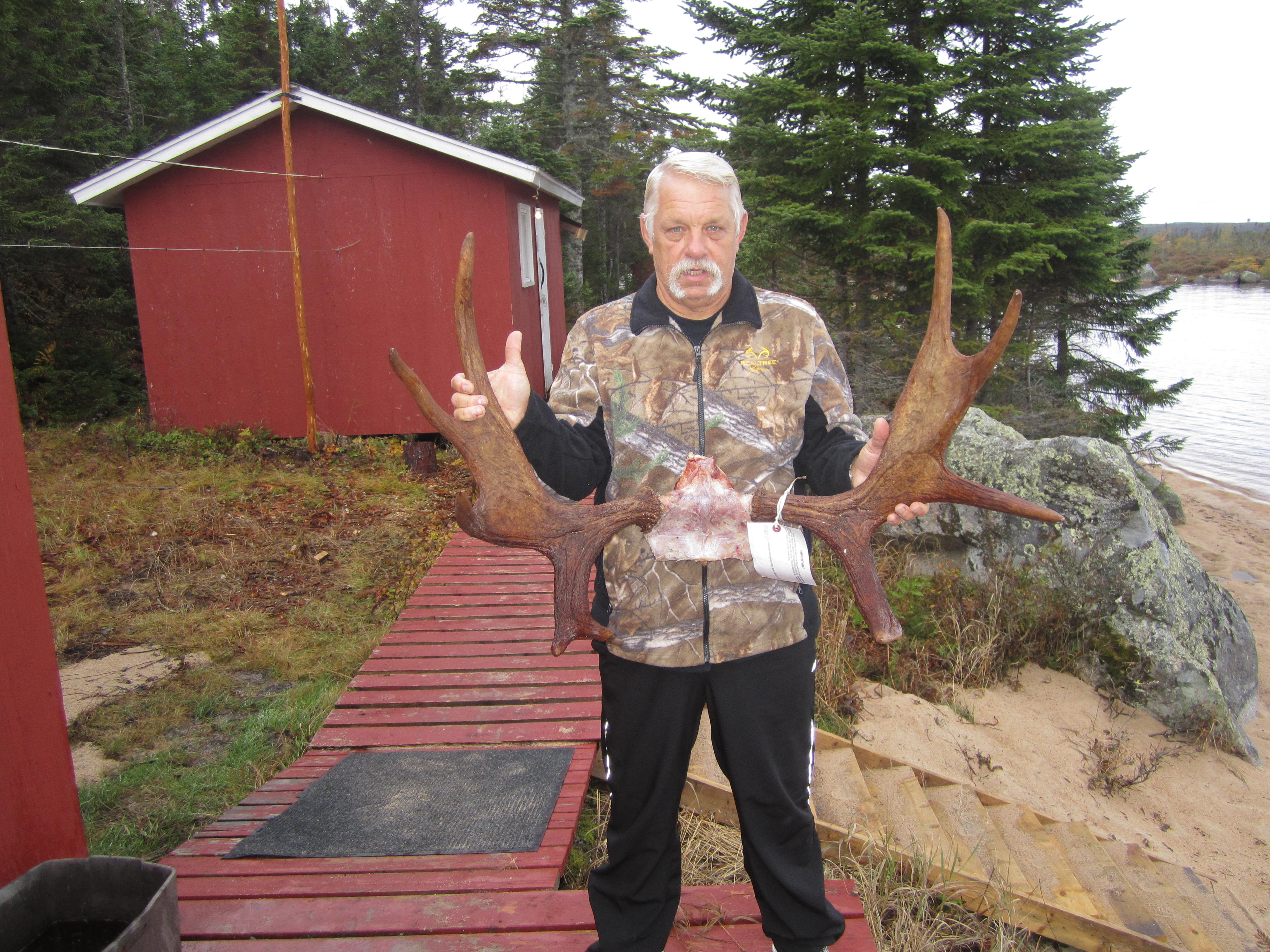 New York hunter takes nice bull at Spruce Pond - Spruce Pond ...